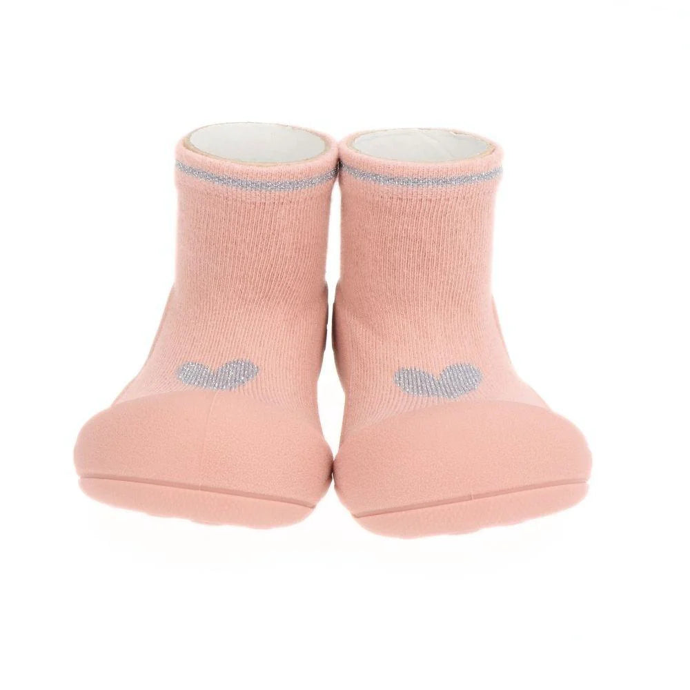Attipas Baby Shoes - Heart Pink – Attipas Australia